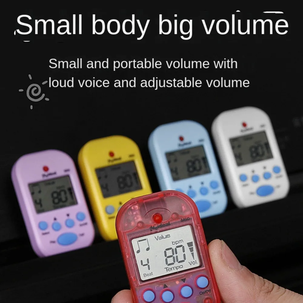 LCD-Mini-Metronome-Dual-channel-Earphone-Output-Clip-on-Pocket ...
