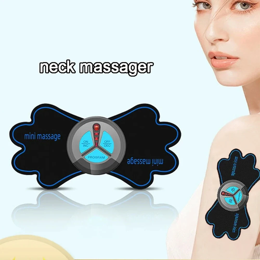 New-Mini-Neck-Massager-Portable-Electric-Cervical-Spine-and-Back-Muscle ...