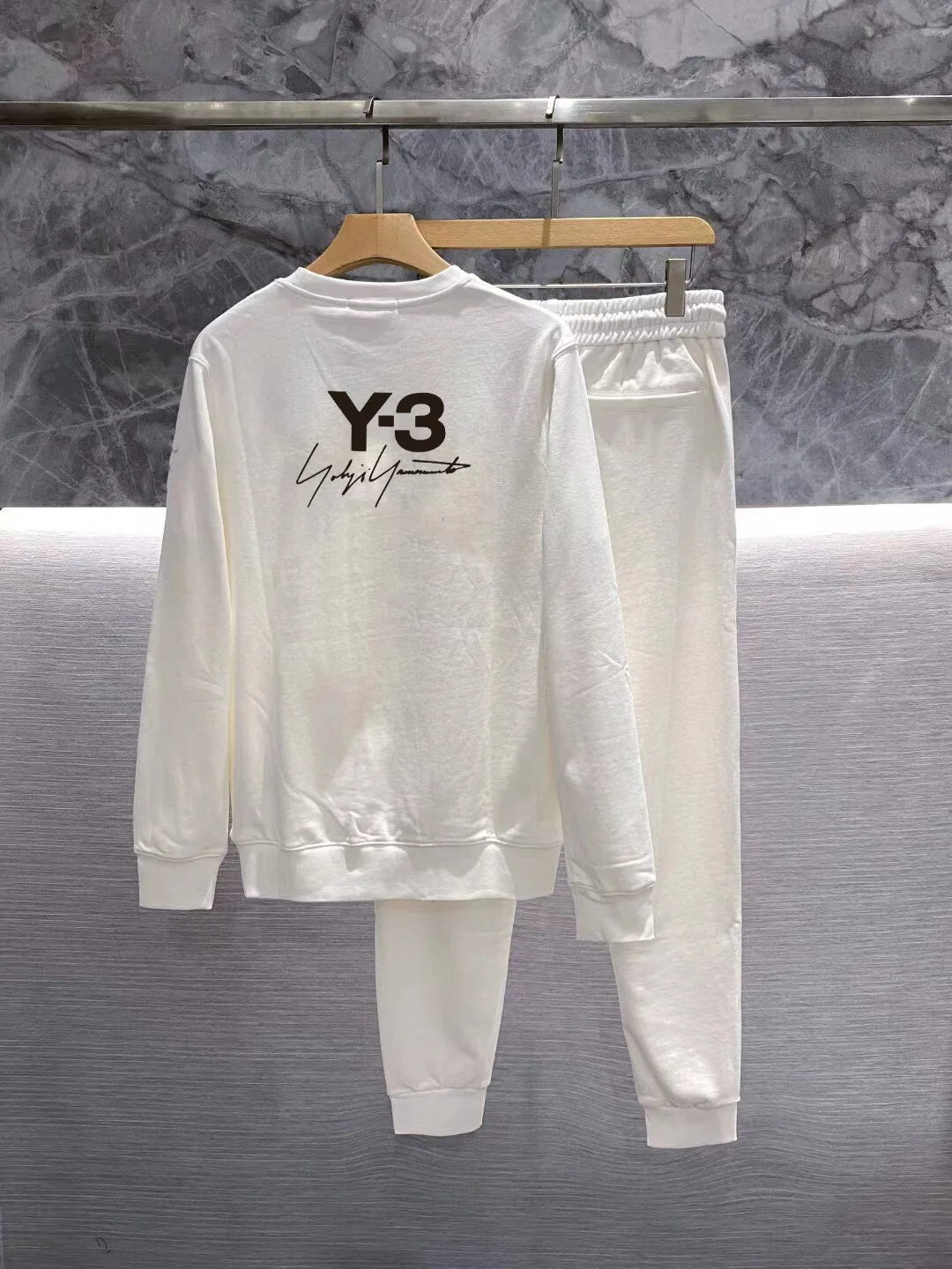 Autumn-Hoodie-Yohji-Pullover-Yamamoto-Y3-Sports-Suit-Men-Letter ...