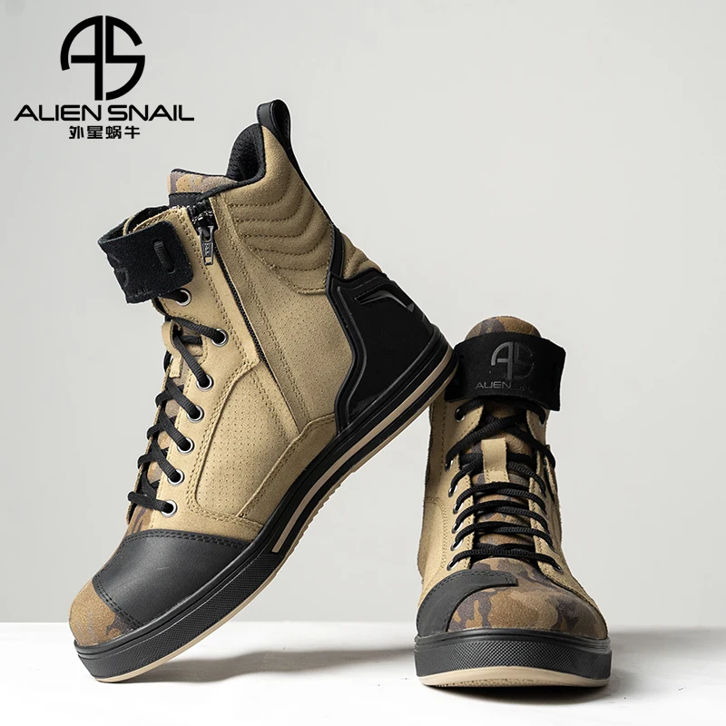 ALIEN-SNAIL-Men-Boots-Motorcycle-Equipment-Outdoor-Riding-Motocross ...