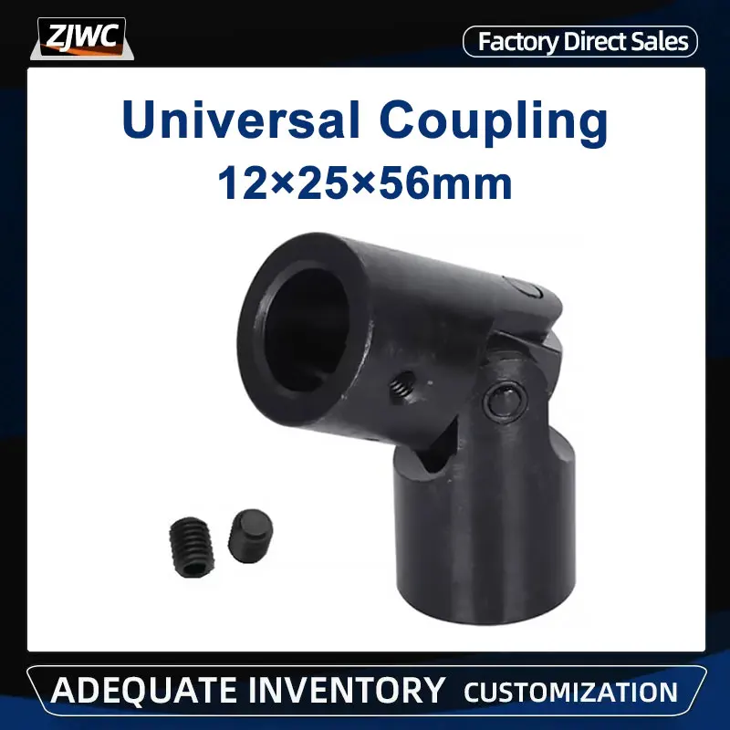 1pc-Single-Universal-Joint-Shaft-Coupling-Motor-Connector-DIY-Steering ...