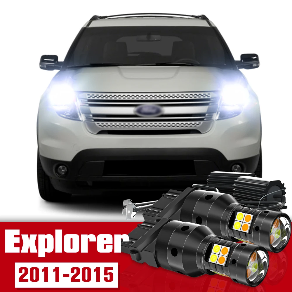 2pcs-Dual-Mode-Turn-Signal-Daytime-Running-Light-Accessories-LED-DRL ...