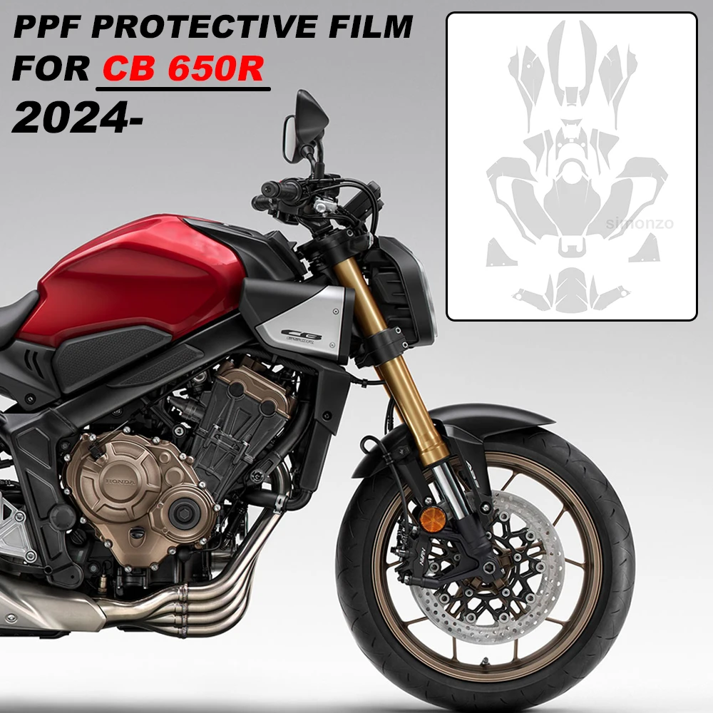 2024 CB 650R PPF Motorcycle TPU Protective Film Self-Healing Full Body ...