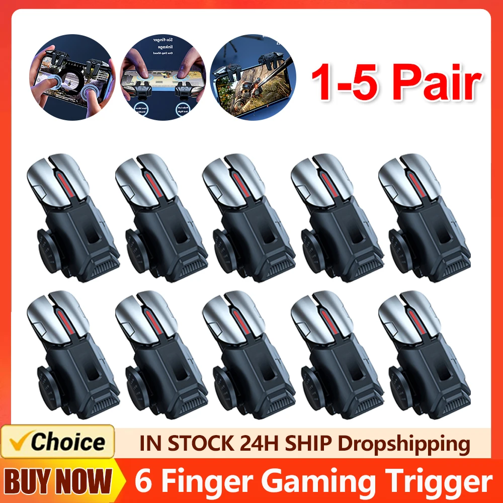 6-Finger-Gaming-Trigger-Latency-Free-Control-for-PUBG-Game-Mobile ...
