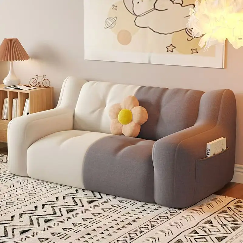 Lazy Sofa Sleepable Reclining Bean Bag Single Small Recliner Bedroom ...
