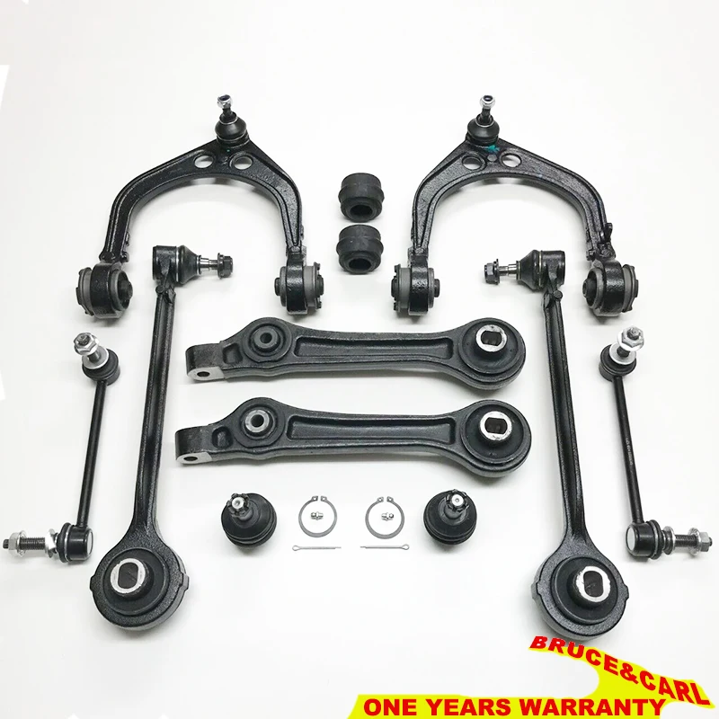 12PCS Control Arm Stabilizer Link Bushing Fit CHRYSLER 300C 300 2005-2010 4782740 4782741 ...