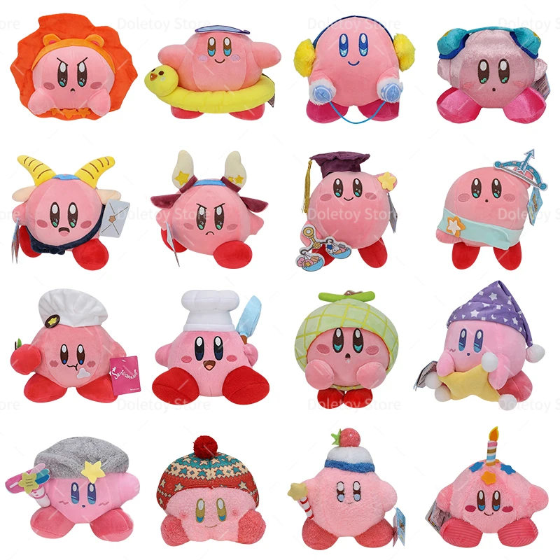 Kawaii-Anime-Star-Kirby-Swimming-Kirby-Chef-Stuffed-Peluche-Plush-Soft ...