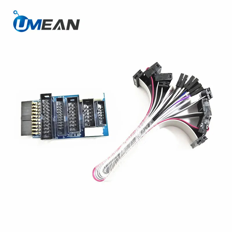 JTAG-Adapter-Converter-Board-with-Multi-function-7-Kinds-of-Flat-Cable ...