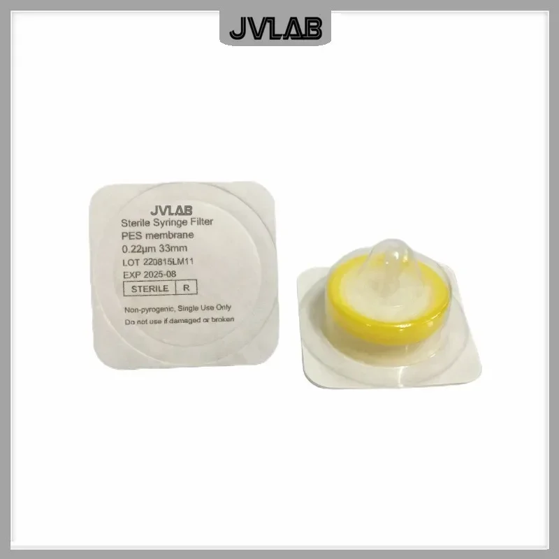 Sterile Syringe Filter Unit 33mm Polyethersulfone PES Filter Membrane 0 ...
