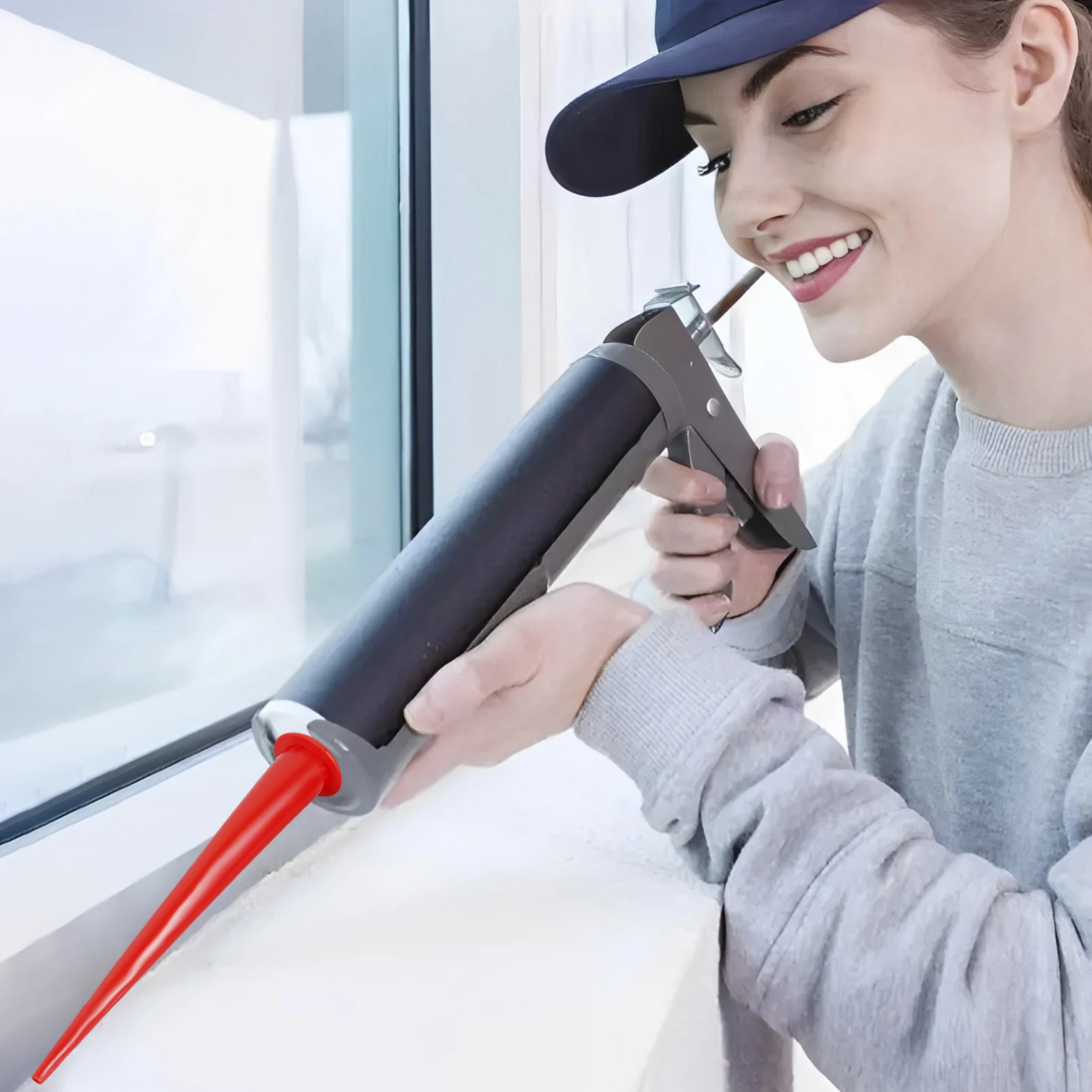 Caulking-Nozzle-Plastic-Caulk-Nozzle-Applicator-Sausage-Caulking ...