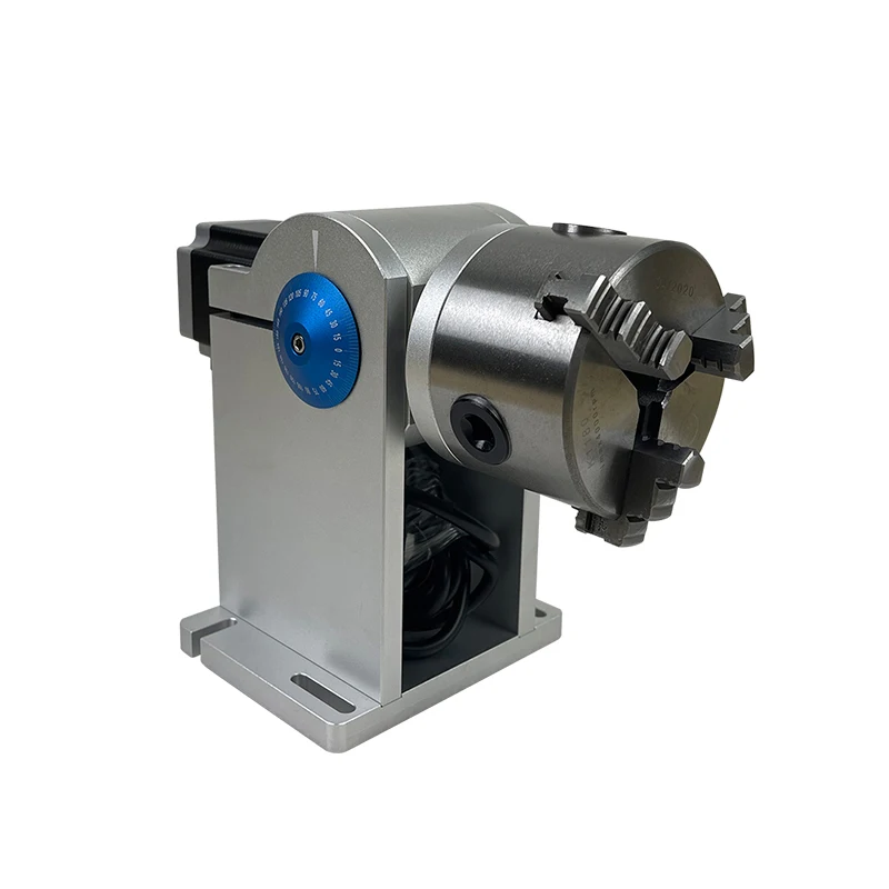 Fiber-Laser-Marking-Machine-Parts-Rotary-With-Driver-Worktable-Diameter ...