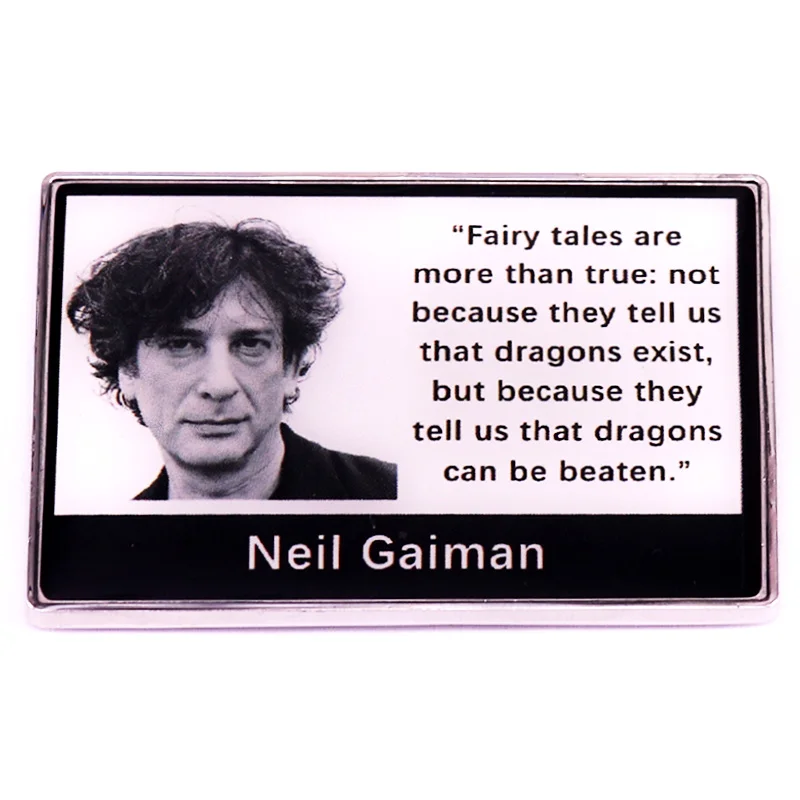 Neil-Gaiman-Quote-Refrigerator-Magnet-Inspirational-Quotes-Wisdom ...