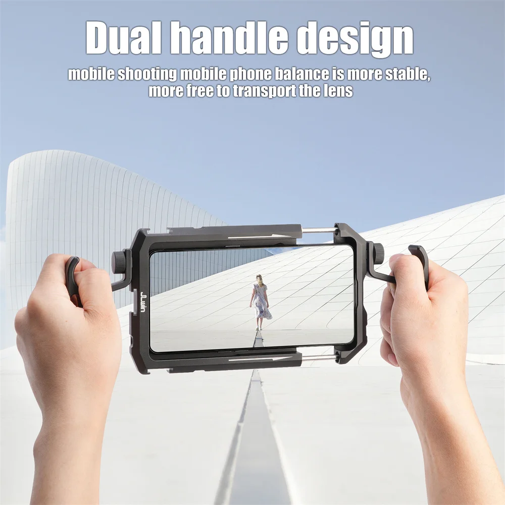 Universal SmartPhone Cage Protective Case Phone Cage Rig w Side Handle ...