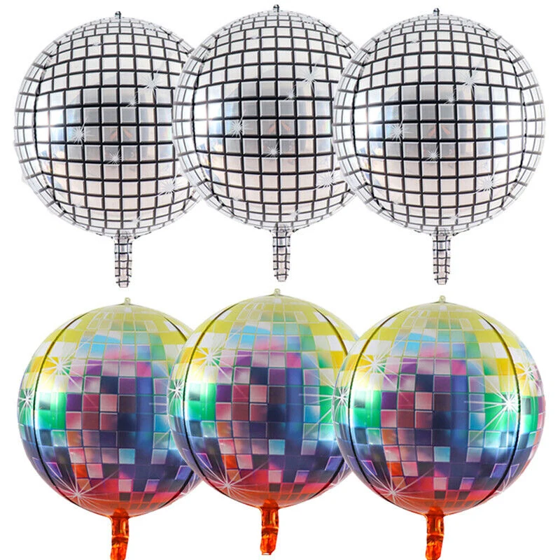 Globos-de-discoteca-Retro-4D-globos-met-licos-de-espejo-de-22-pulgadas ...