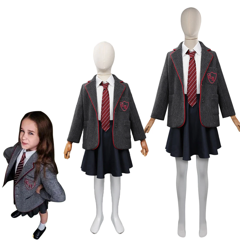 Kids Roald Dahl’s Matilda The Musical Cosplay Costume Uniform Skirt ...