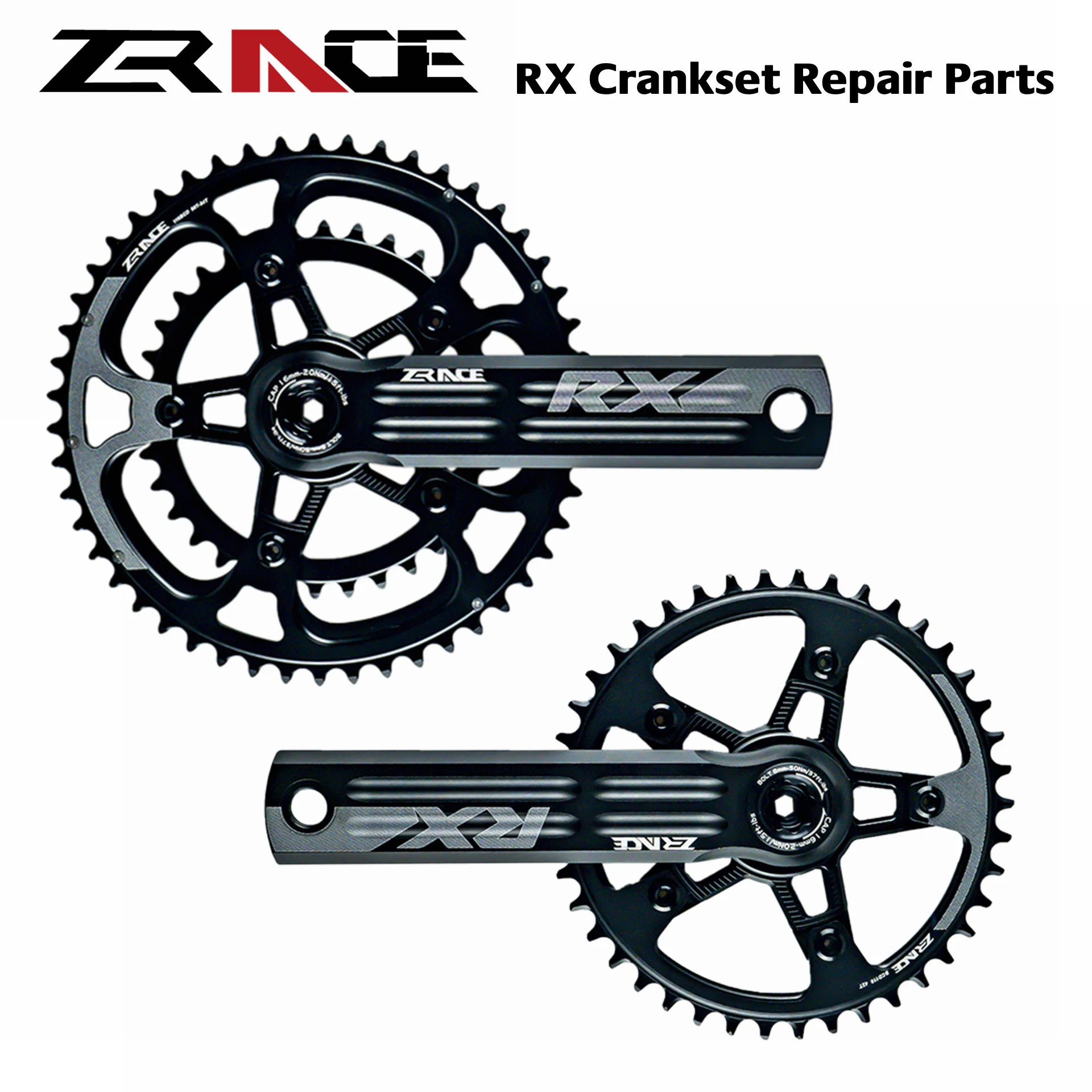 ZRACE-RX-Chainset-Repair-parts-RX-Crank-Chainring-Spider-Installation ...