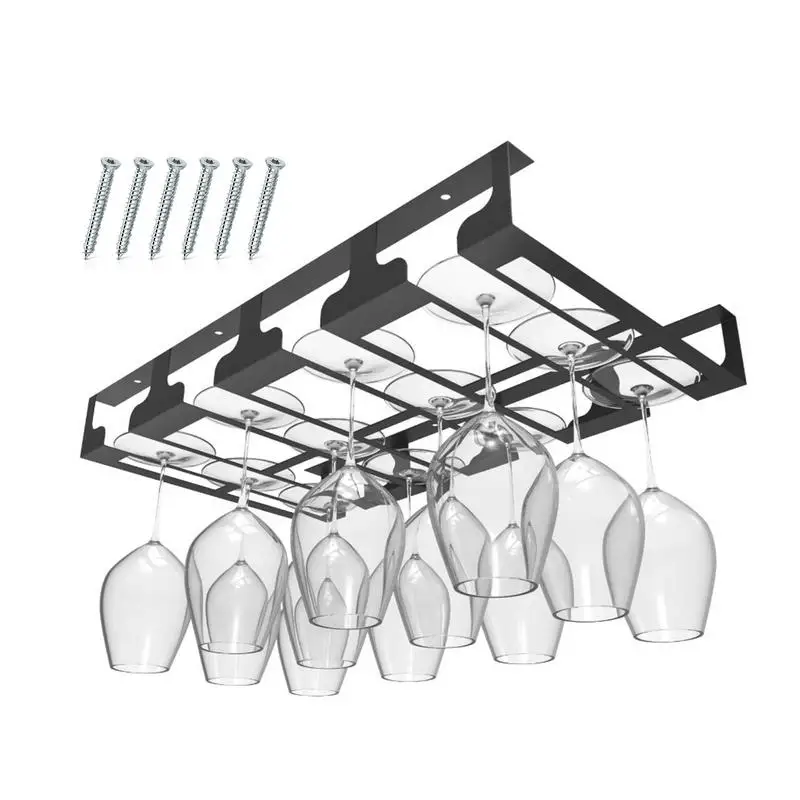 Estante para copas, colgador de vidrio, soporte para copas de vino ...