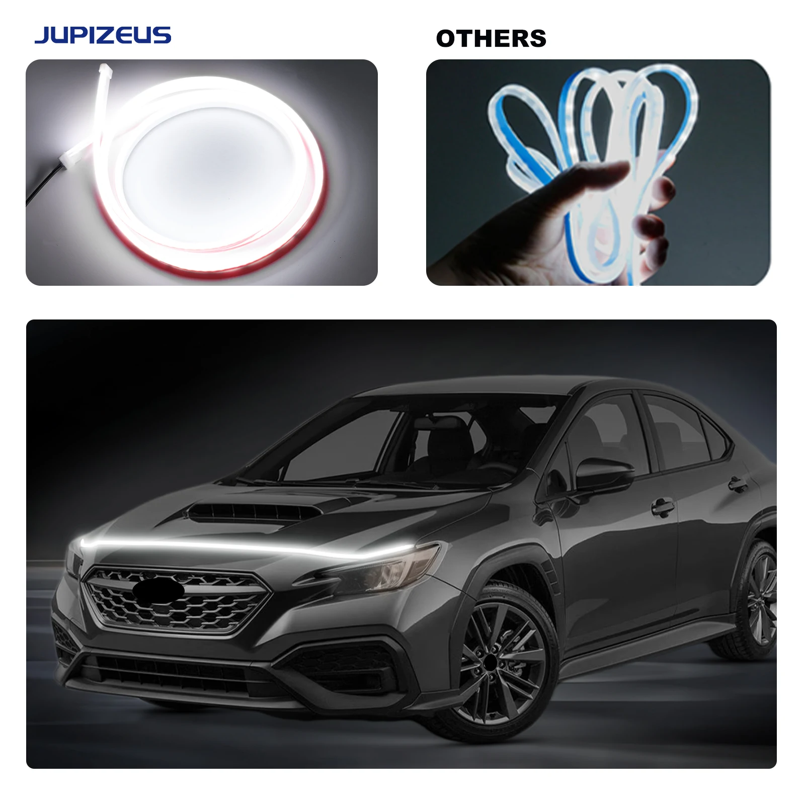 For Subaru WRX 2022 Atmosphere Daytime Dynamic Scanning Through Lamps ...