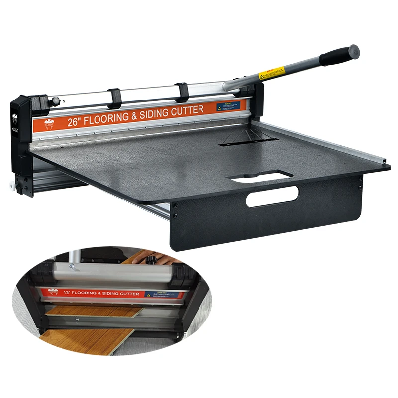 Precision Built-In Plank Cutter with 26" Blade 21" Extended Handle and ...
