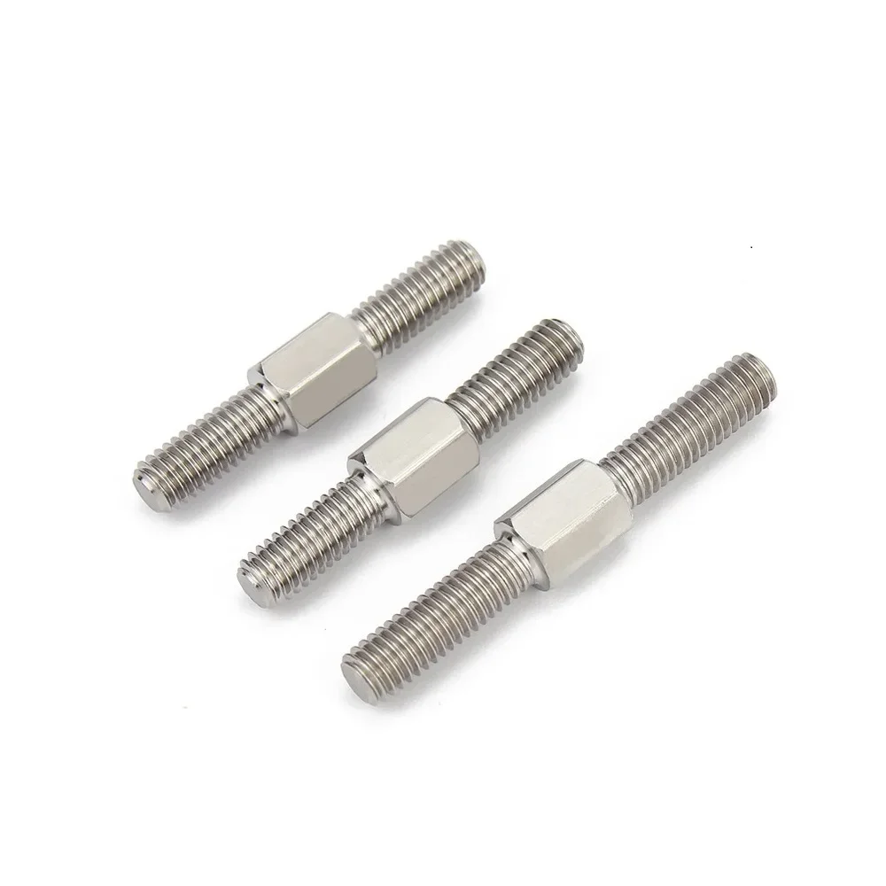 1-2Pcs-Left-and-Right-Thread-Double-End-Thread-Rod-M6-M8-Positive-and ...