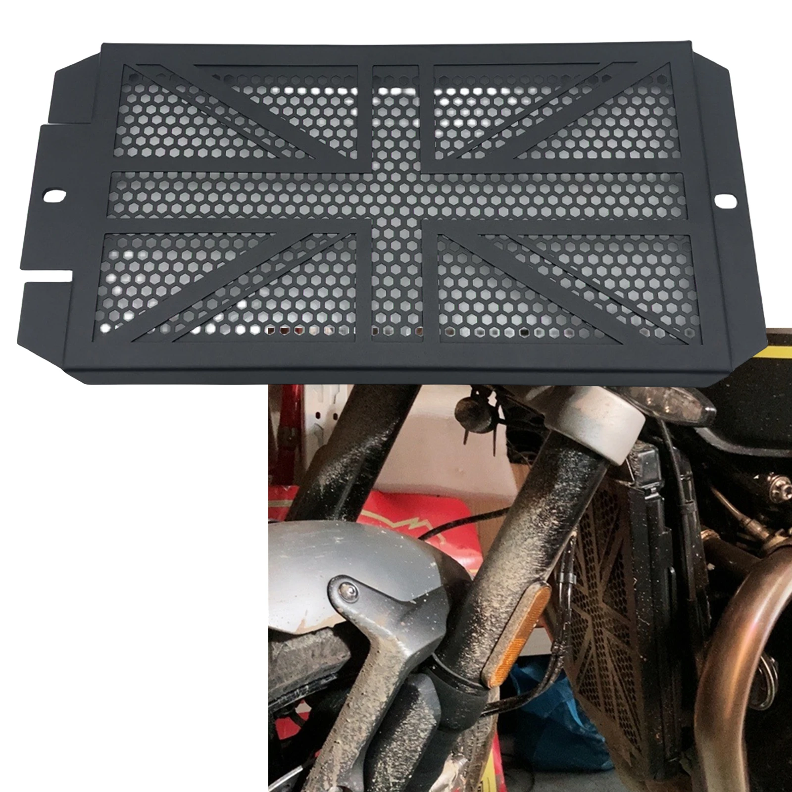 Motorcycle-Radiator-Grill-Cover-Protector-For-Triumph-Street-Scrambler ...