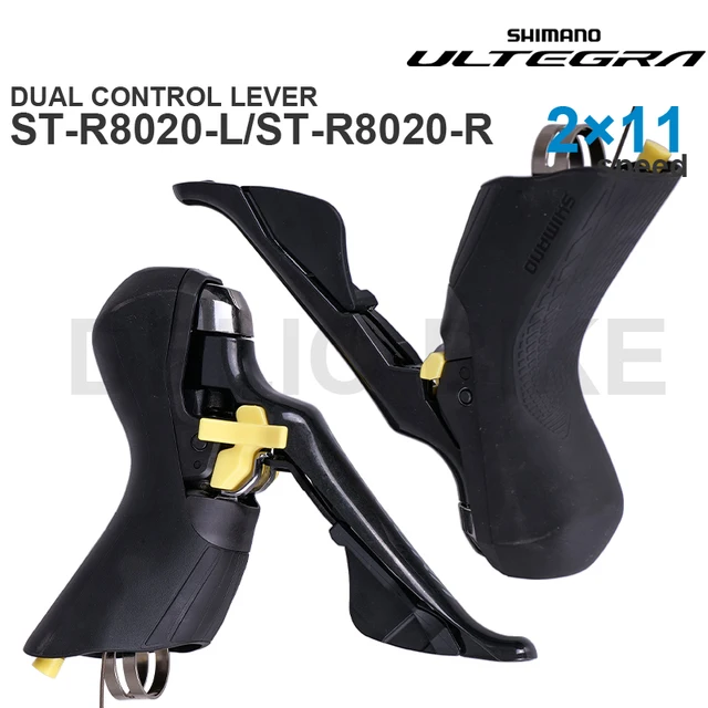 SHIMANO ULTEGRA Hydraulic Disc Brake DUAL CONTROL LEVER ST-R8020-L and ...