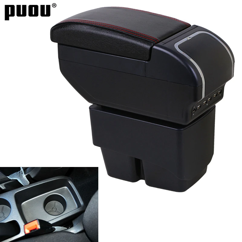 Armrest-Box-For-Ford-Fiesta-mk7-2009-2019-Central-Store-Content-With ...