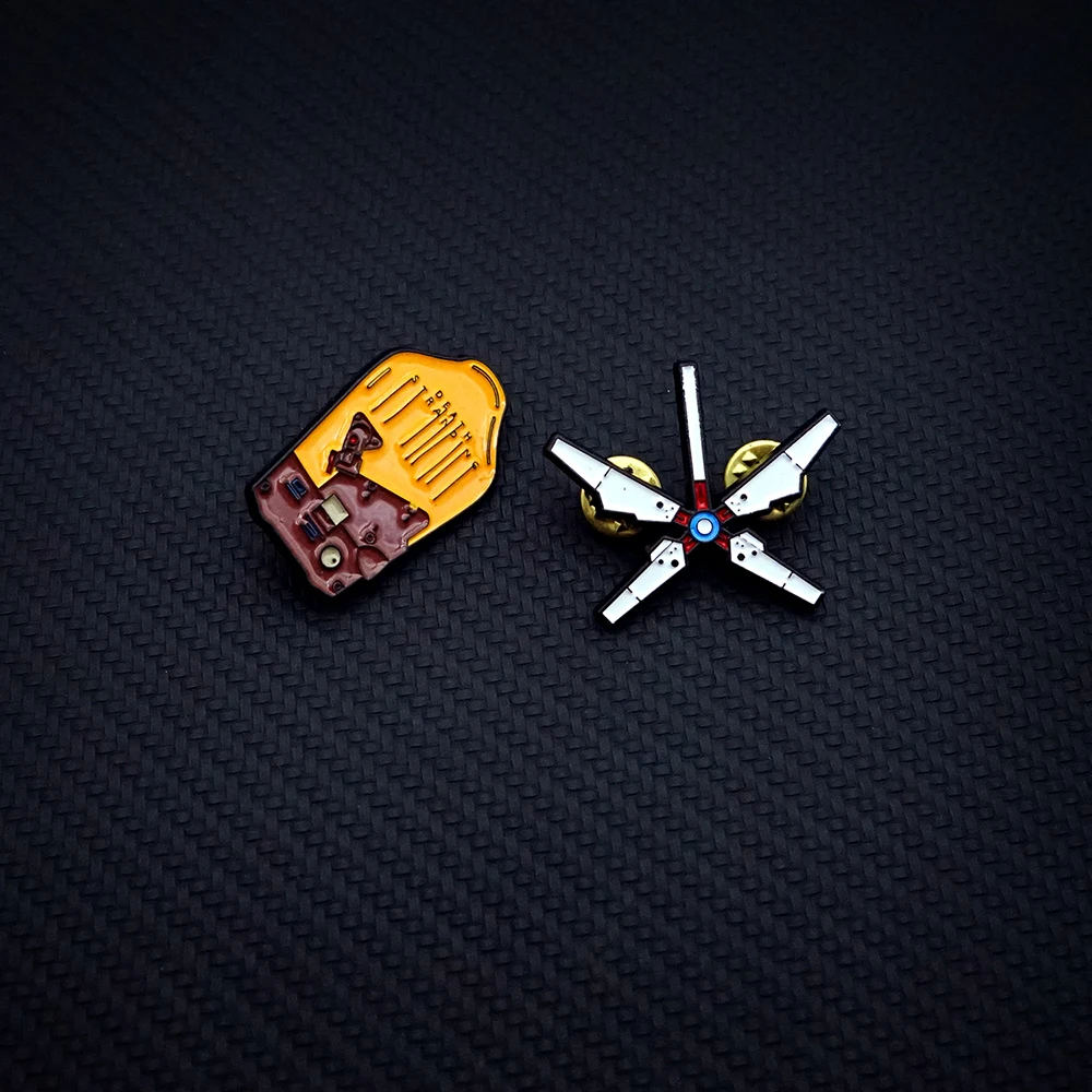 Game Death Stranding Lapel Pins for Backpack Brooch Metal Enamel Pin ...
