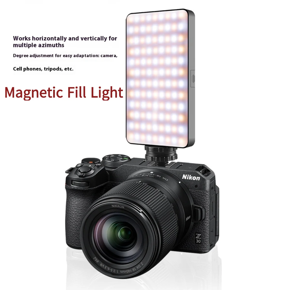 Magnetic-Selfie-Light-Portable-Mini-Fill-Lamp-For-iPhone-iPad-Laptop ...