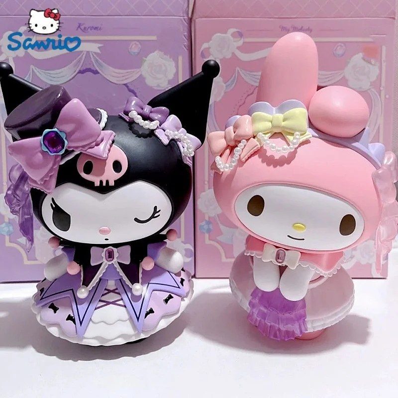 Sanrio-Anime-Figura-Bonecas-Modelo-Kuromi-My-Melody-Rose-Festival ...