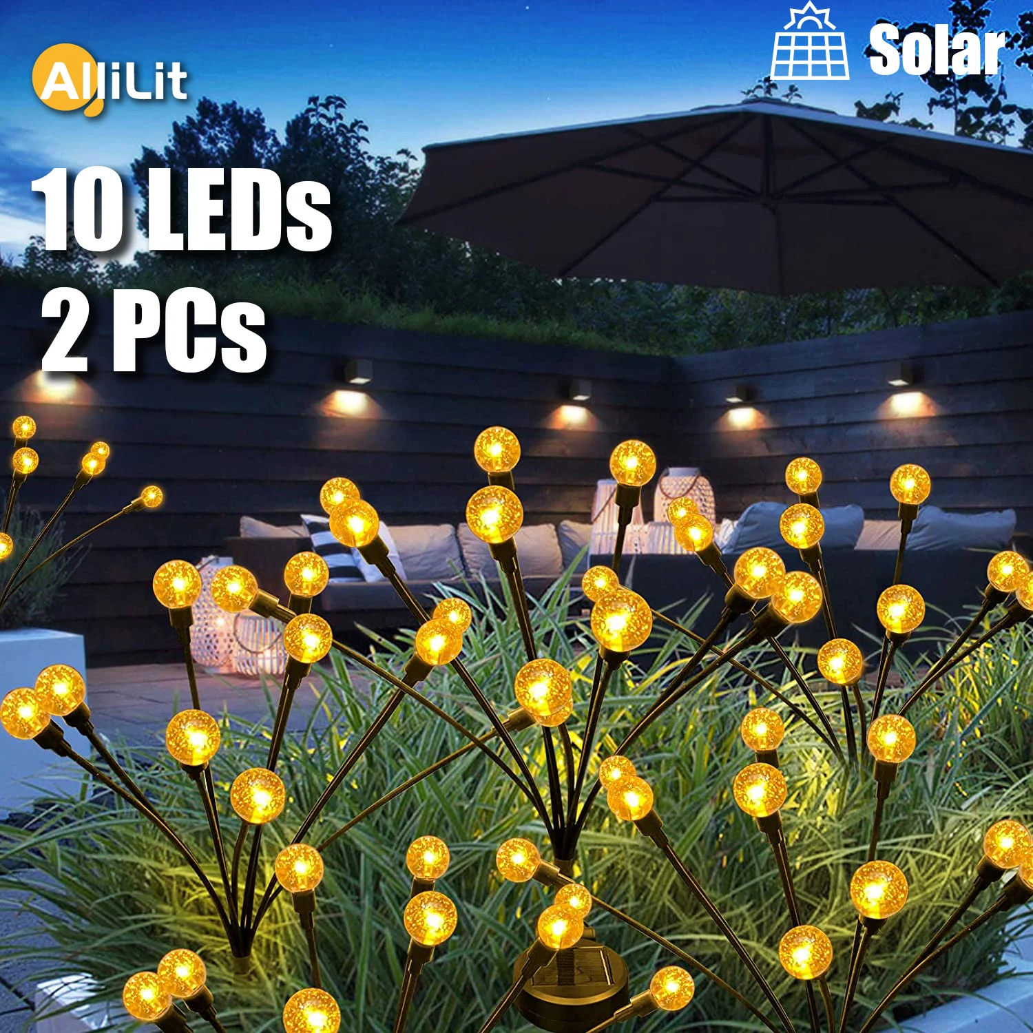 AlliLit-2PCs-LED-Solar-Lights-Outdoor-Firefly-Lamp-Garden-Decoration-Waterproof-Garden-Home-Lawn ...