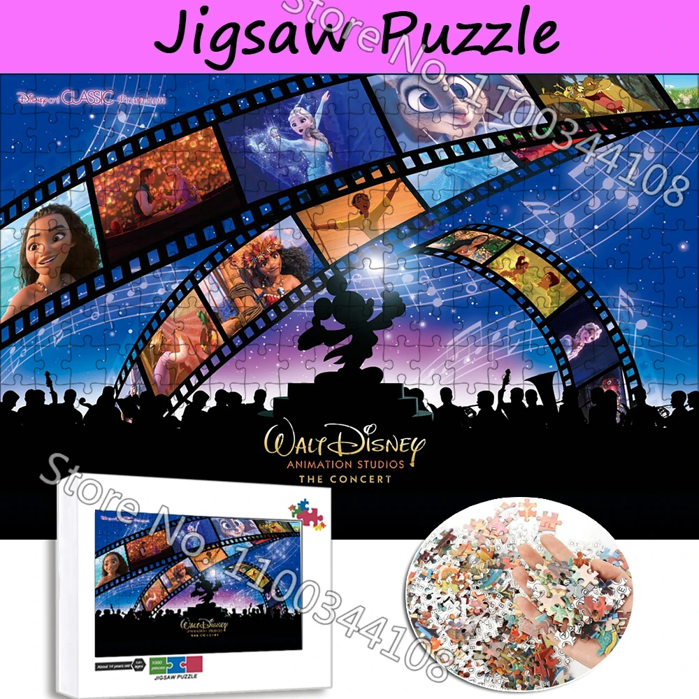 Walt-Disney-Animation-Studios-Puzzle-Mickey-Mouse-Concert-300-500-1000 ...