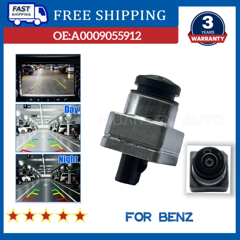 A0009055912-Front-360-Surround-View-Camera-For-Mercedes-Benz-C-E-S ...