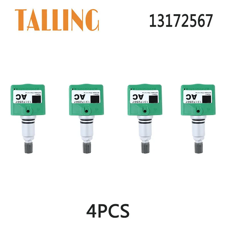 13172567-4Pcs-TPMS-Tire-Pressure-Sensor-for-Saab-9-3-9-5-2003-2007-Opel ...