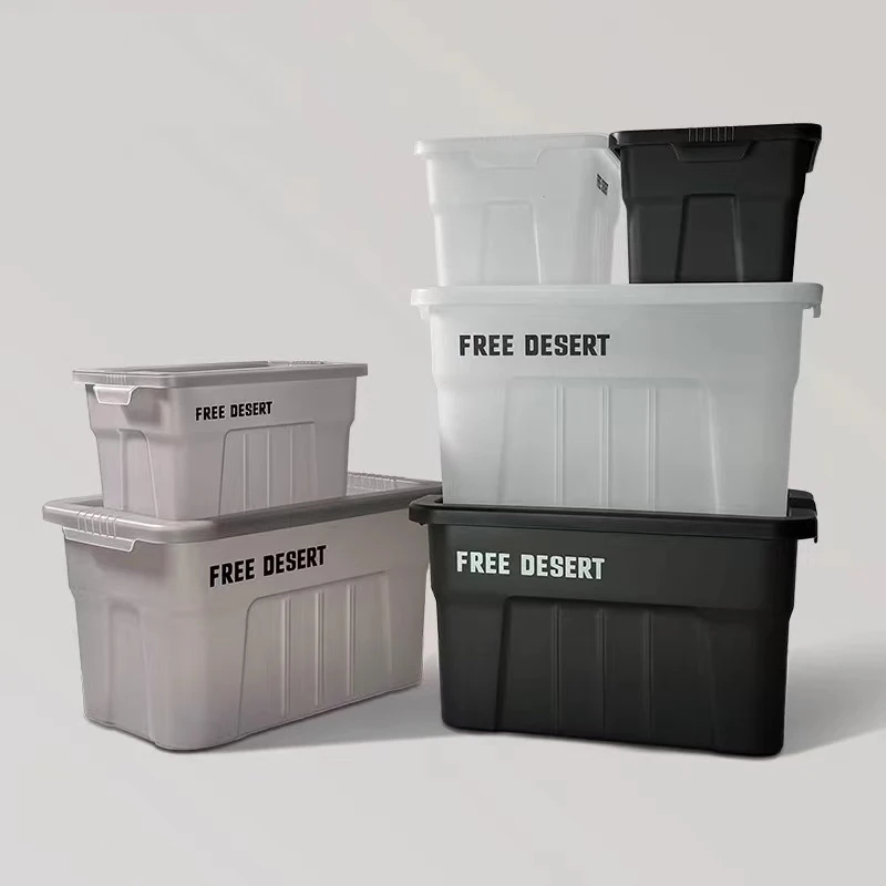 FDT-industrial-style-desktop-transparent-storage-box-outdoor-camping ...