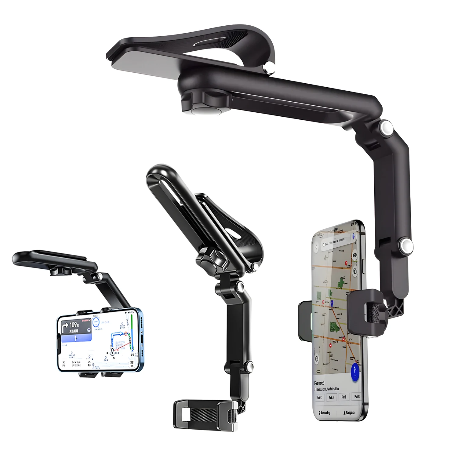 Support-de-t-l-phone-universel-pour-pare-soleil-de-voiture-rotation-360 ...