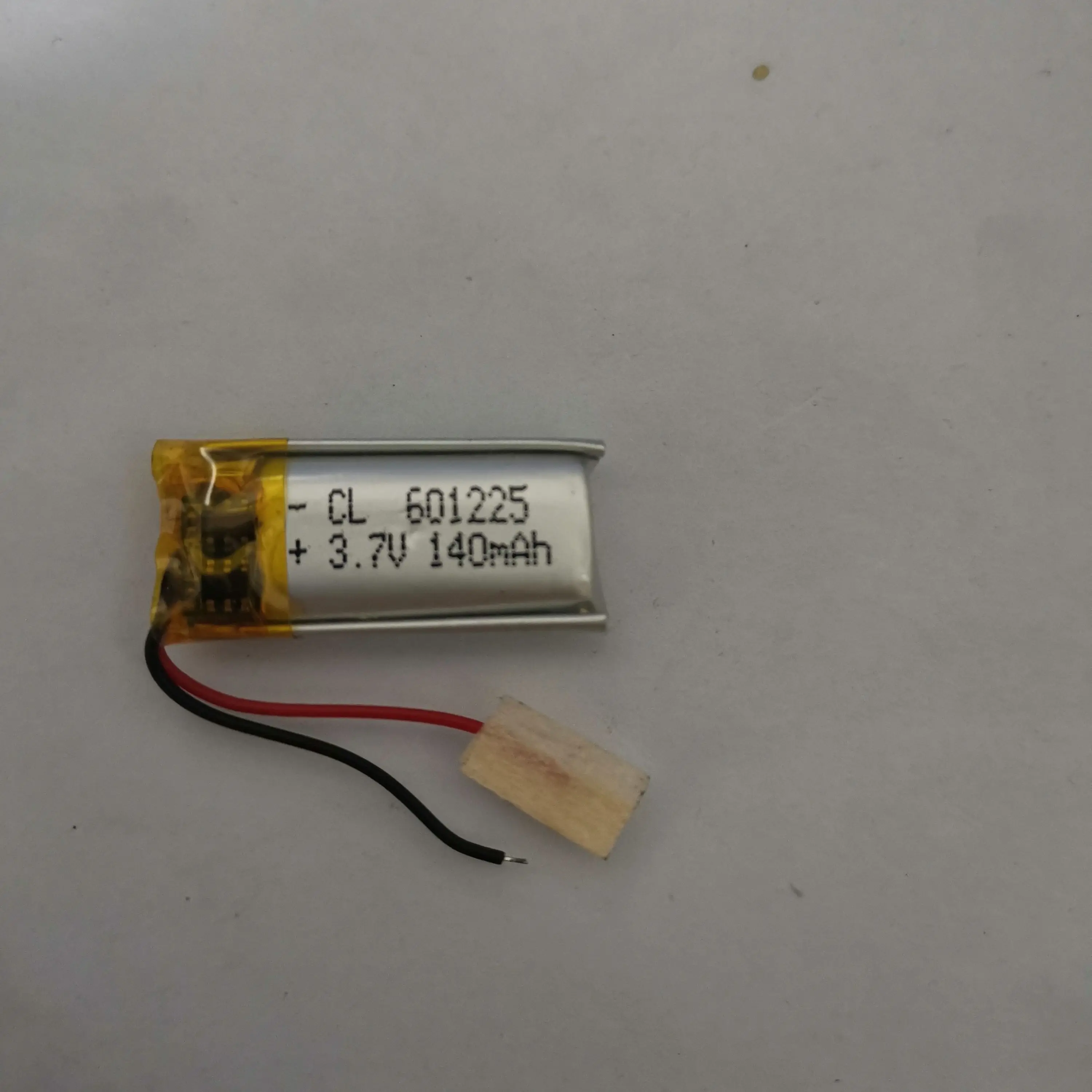 3-7V-2-wires-601225-601225P-lithium-battery-with-protection-board-used ...