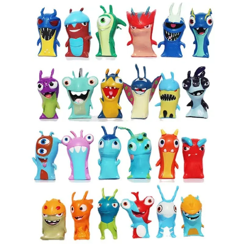 24PCS-Set-Slugterra-Action-Figures-Mini-Beast-Monster-Slugs-Model ...