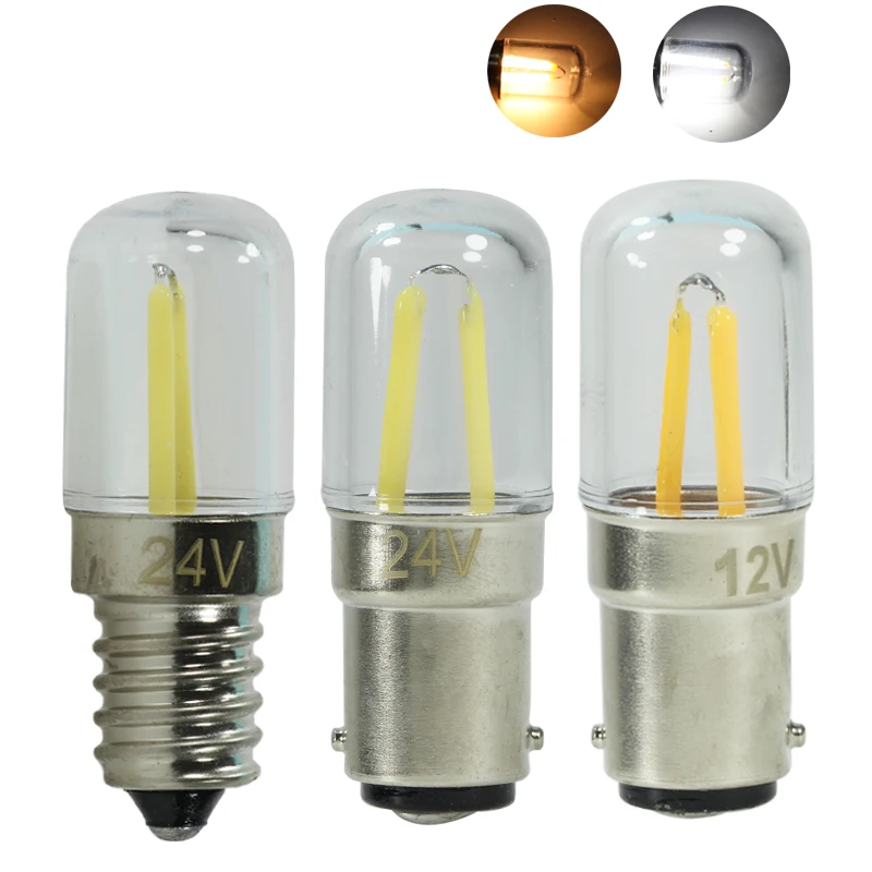 100pcs-Led-Filament-Bulb-B15-E14-12v-24v-110v-220v-1-5W-COB-Candle ...