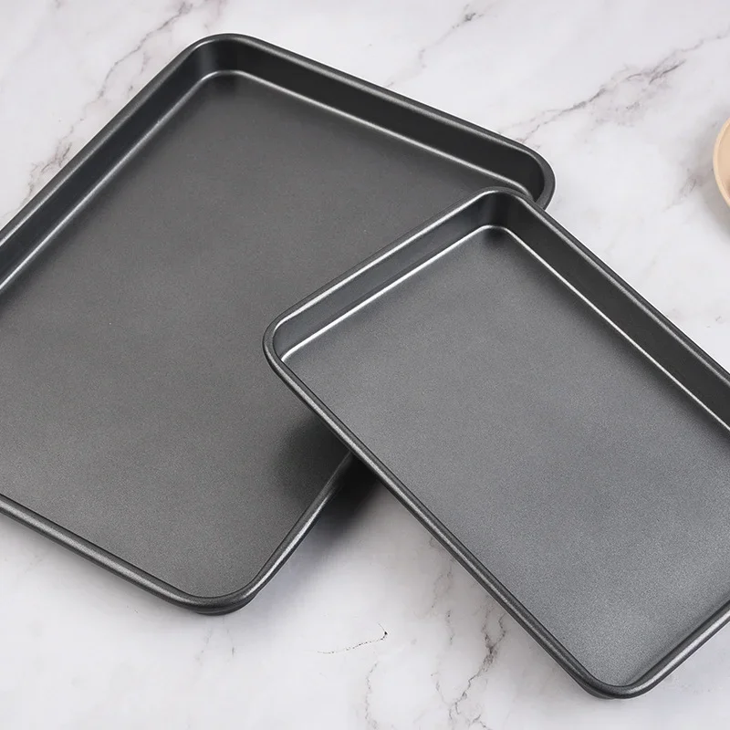 Rectangular-Carbon-Steel-Non-stick-Bread-Cake-Baking-Tray-Baking-Tray ...