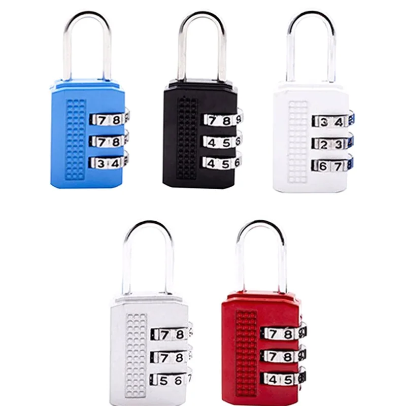 3 Digit Dial Combination Code Number Locks – The Suitcase Essentials