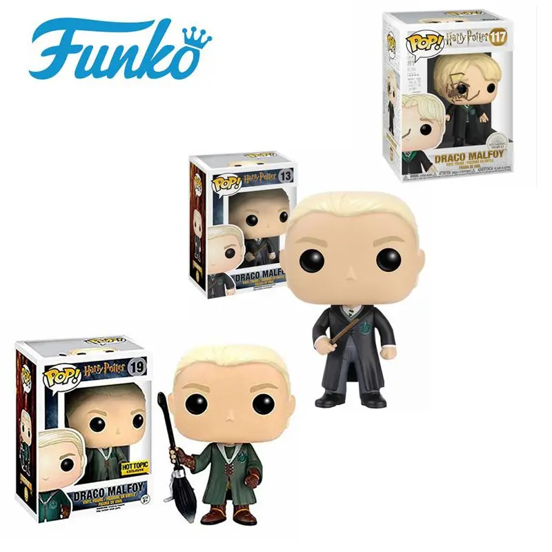 FUNKO POP figuras de acción de Wizarding World, DRACO MALFOY 13 #19 ...