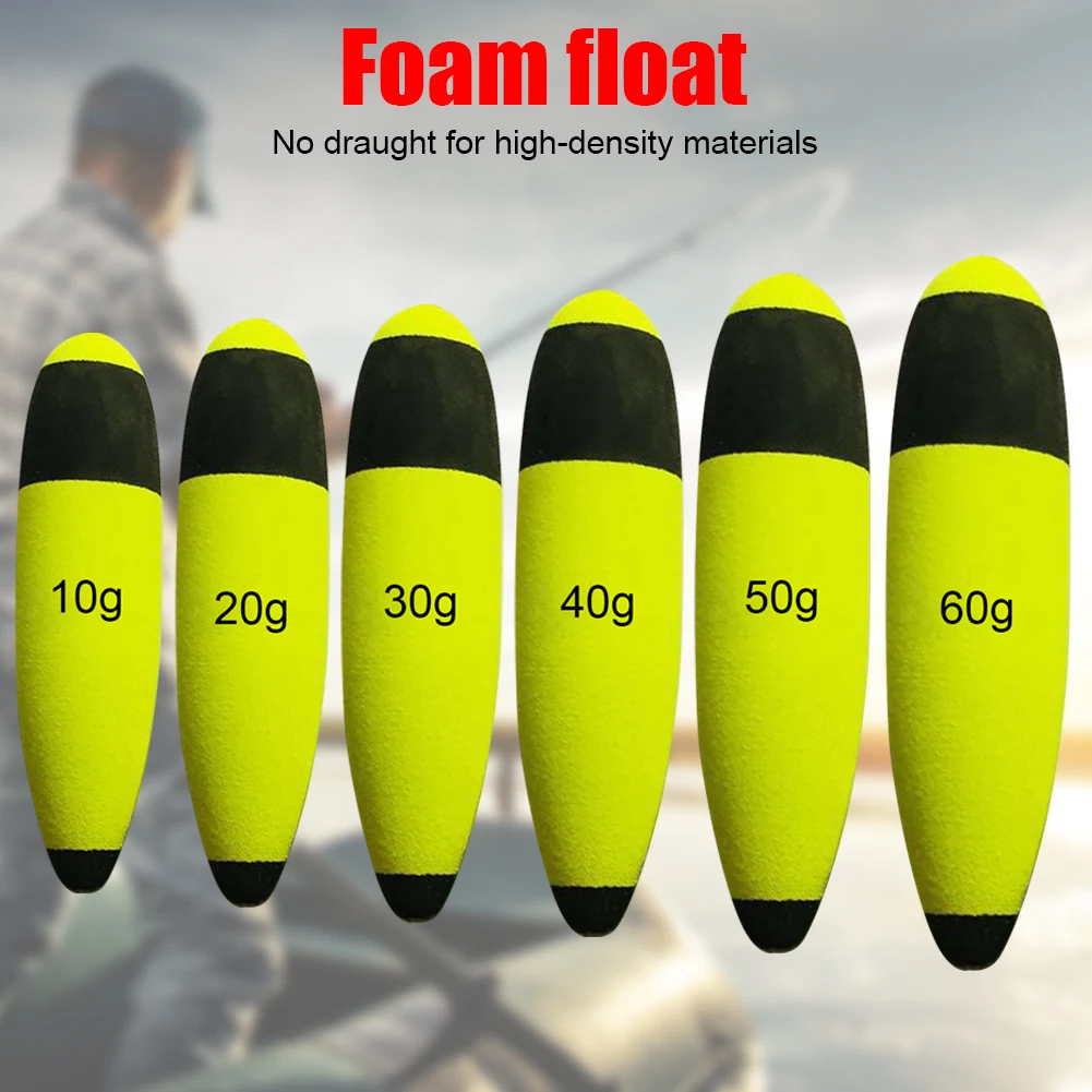 Bobbers Fishing Floats Flotador Peche Foam Fishing Float Long Casting ...