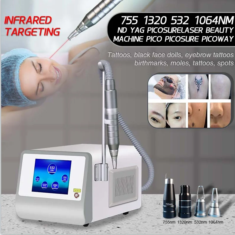 Best-Selling-1320nm-1064nm-532nm-755nm-Q-Switch-Nd-Yag-Laser-Tattoo-Verwijdering-Apparaat ...