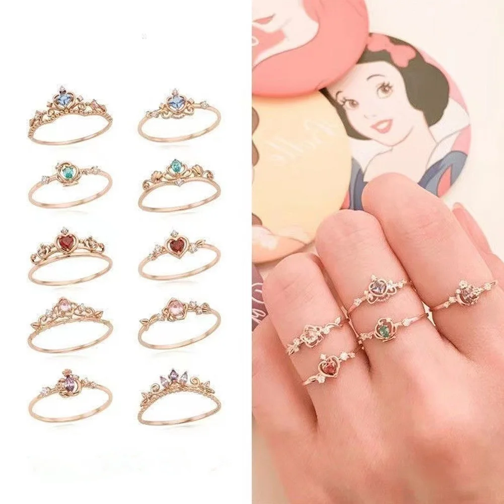 Disney Princess Colored Rings