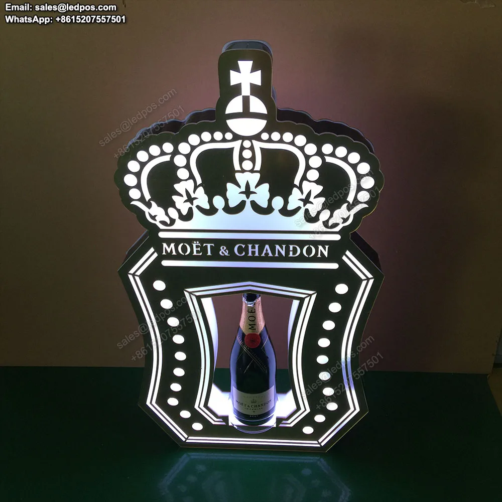 Nightclub-LED-Lighted-Chandon-Bottle-Glorifier-Bucket-MoetCrown ...
