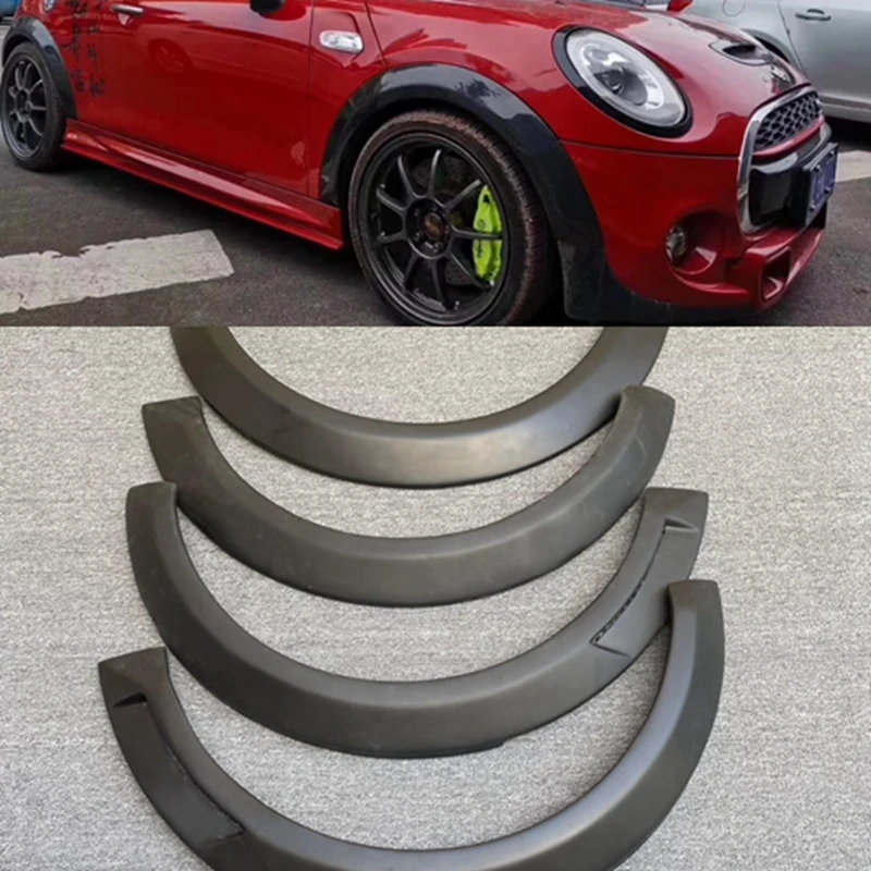 For-BMW-Mini-F56-F55-Cooper-S-4PCS-Car-Real-Carbon-Fiber-Wheel-Eyebrow ...