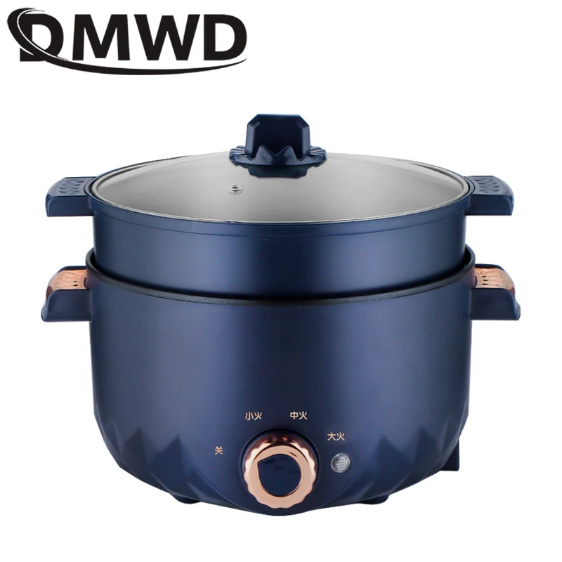 220v Multifunctional Electric Cooker Heating Pan Stew Cooking Pot Hot ...