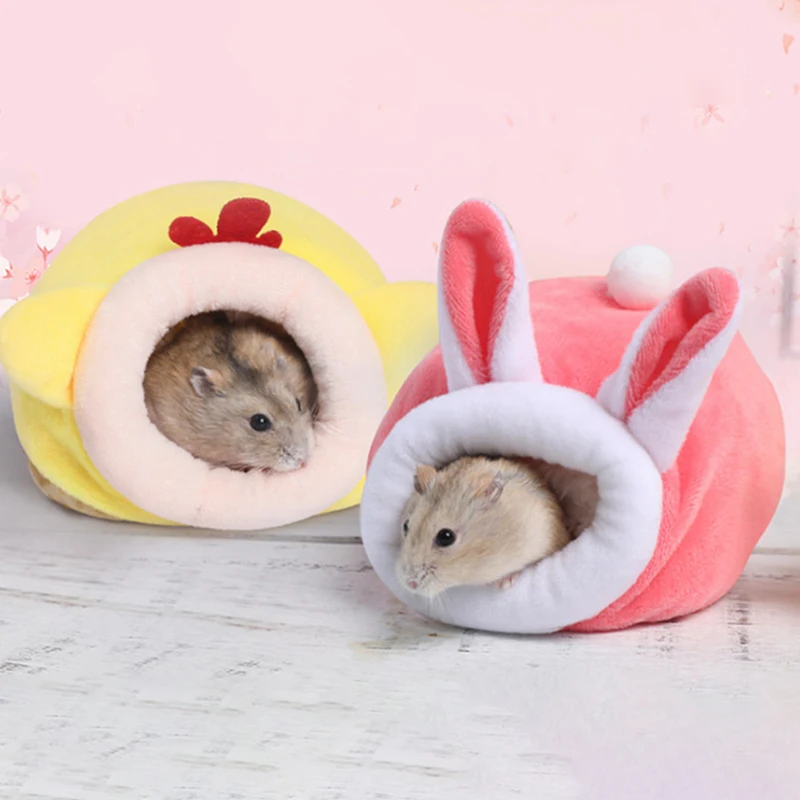 Soft-Plush-Cotton-House-para-animais-de-estima-o-Hamster-cobaia-esquilo ...