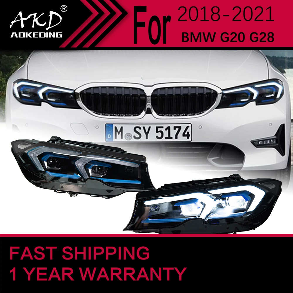 Car-Lights-for-BMW-G20-G28-M3-325I-320I-LED-Headlight-2018-2022-Head ...